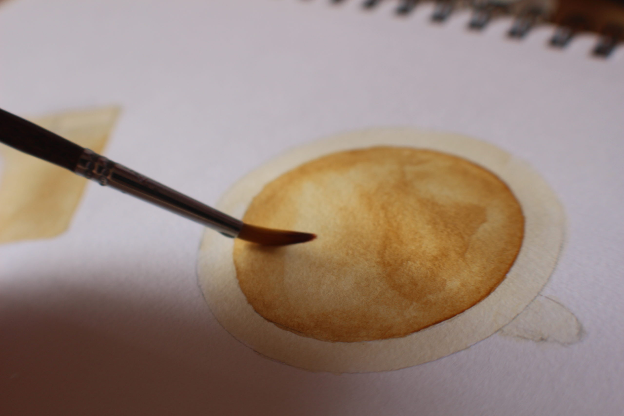 Coffee Art - How to paint using coffee as a medium!